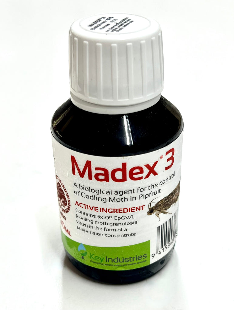 ORGANIC MADEX 3 for control of the Codlin Moth larve in Pipfruit - App ...
